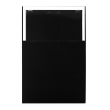 JBJ Rimless Flat Panel AIO 65 Gal. Aquarium and Black Stand